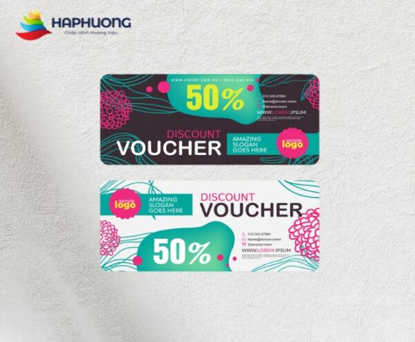 In Voucher Thu Hút – Giá Ưu Đãi - In Đẹp Hà Phương